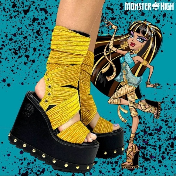 Dolls Kill | Shoes | Monster High Cleo De Nile Shoes | Poshmark